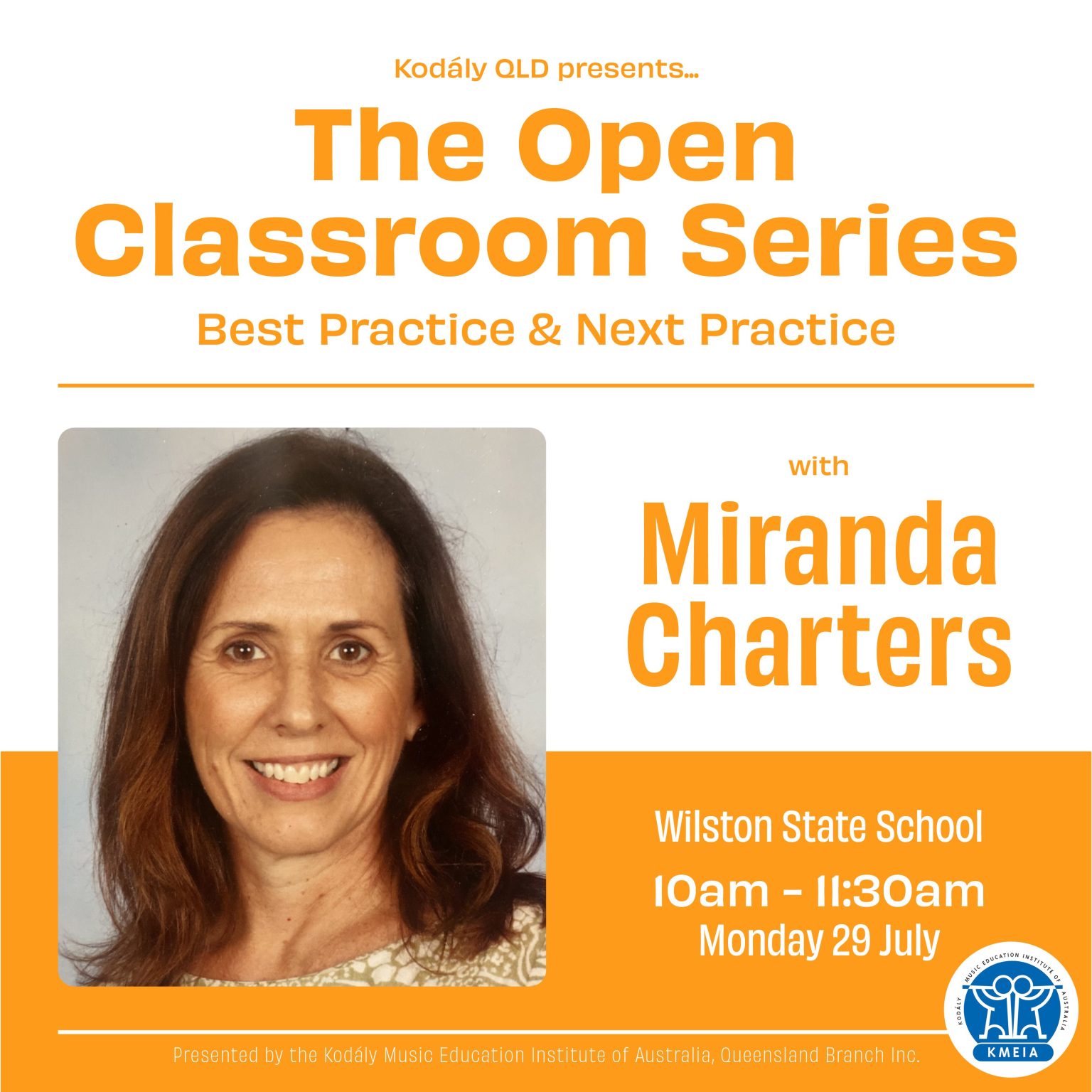 Open Classroom Series – Wilston State School – Kodály Queensland